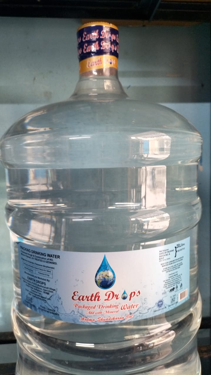 Earth Drops Packaged Drinking Minerals Water Supplier